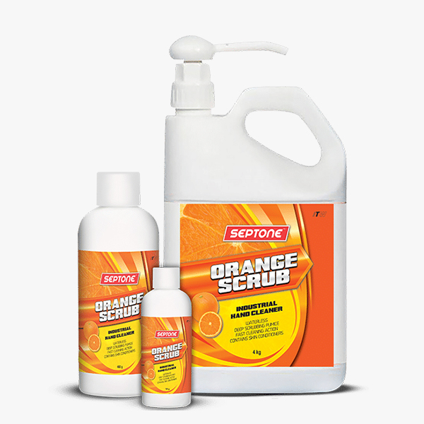 Septone™ Orange Scrub Industrial Hand Cleaner - ITW Chemin